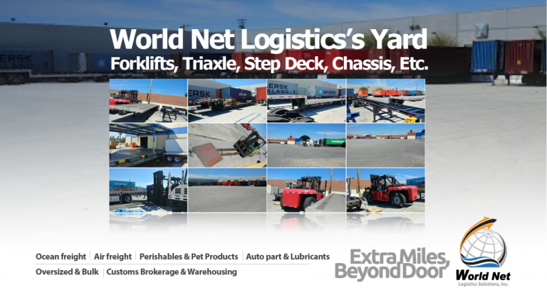 World Net Logistic’s Yard – World Net Logistics Solutions, Inc.